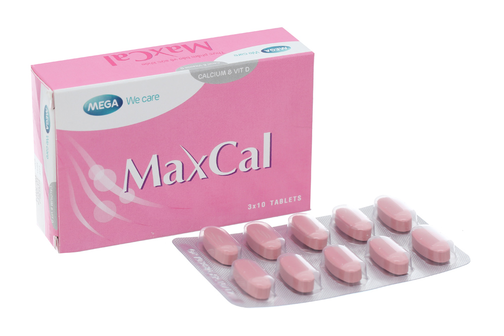 Maxcal hộp 30 viên - 12/2025 | nhathuocankhang.com