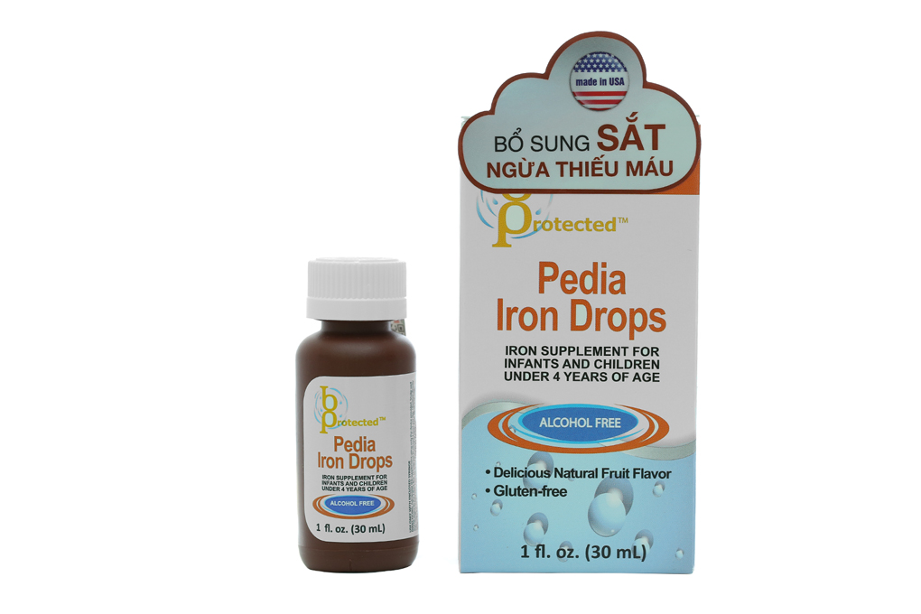 Pedia Iron Drops 30ml - 12/2025 | nhathuocankhang.com