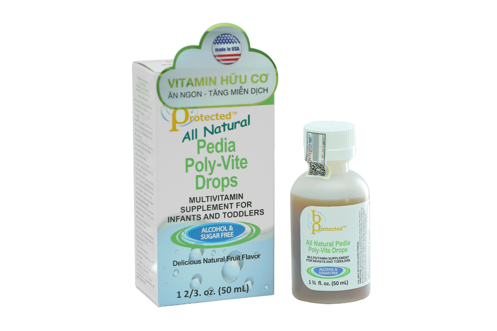Pedia Poly Vite Drops 50ml - 09/2025 | nhathuocankhang.com