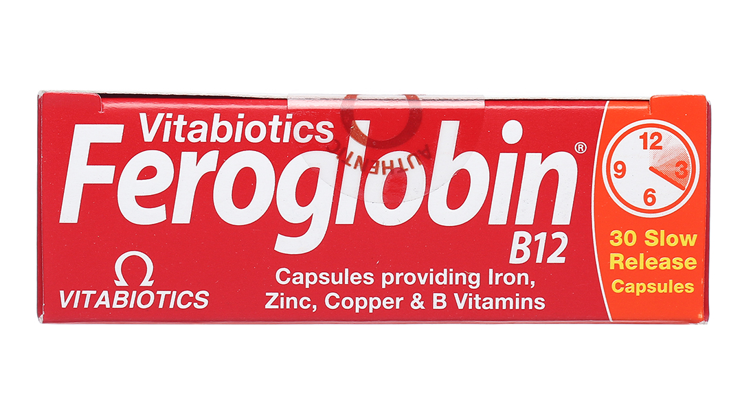 Vitabiotics Feroglobin B12 Capsules hộp 30 viên - 08/2025 ...