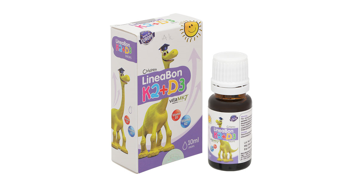 Lineabon K2 + D3 chai 10ml - 08/2025 | nhathuocankhang.com