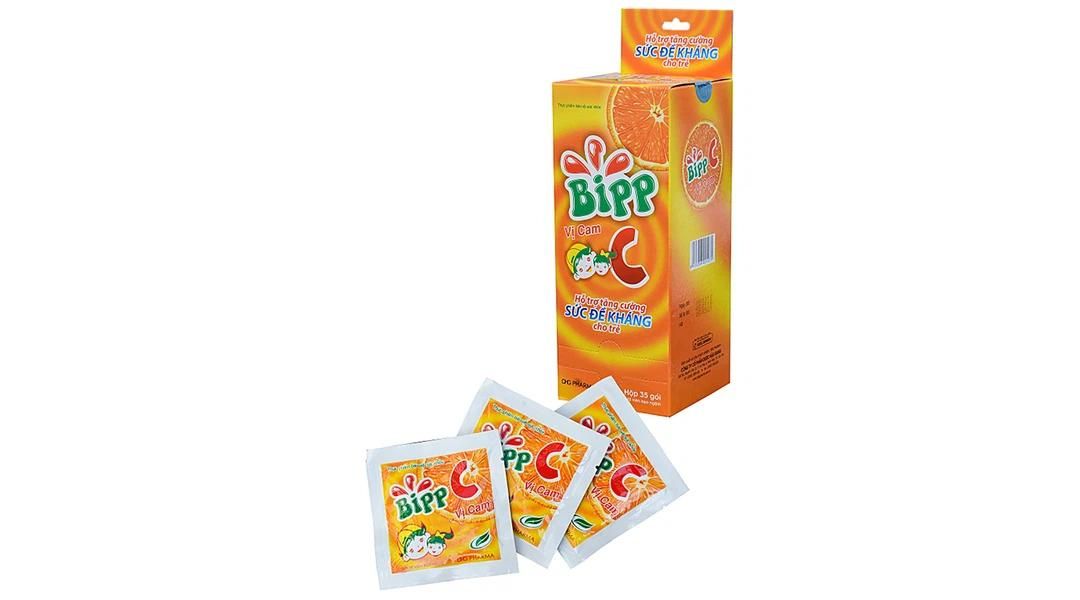 Bipp Cam hộp 35 gói x 10 viên - 08/2025 | nhathuocankhang.com