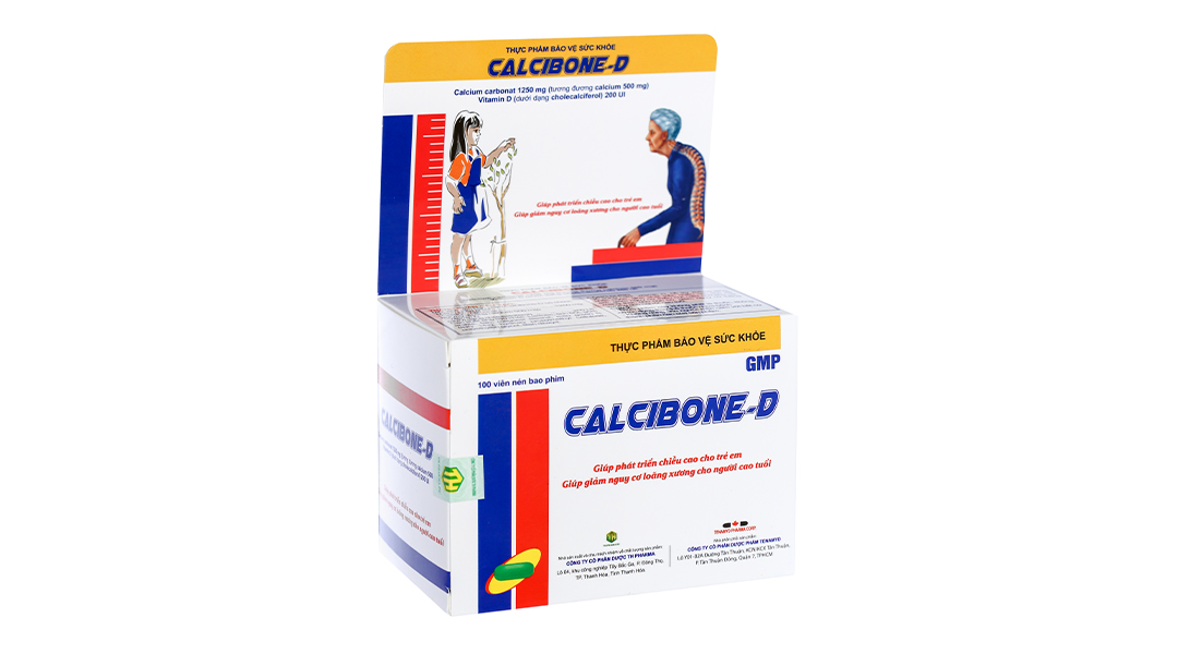 Calcibone D hộp 100 viên - 11/2025 | nhathuocankhang.com