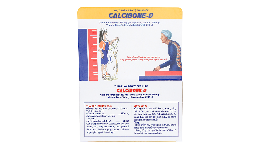 Calcibone D hộp 100 viên - 11/2025 | nhathuocankhang.com