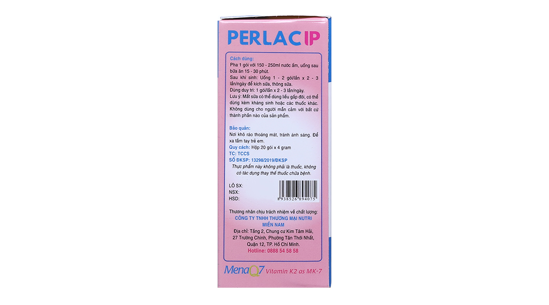 Perlac Ip hộp 20 góiói - 05/2026 | nhathuocankhang.com