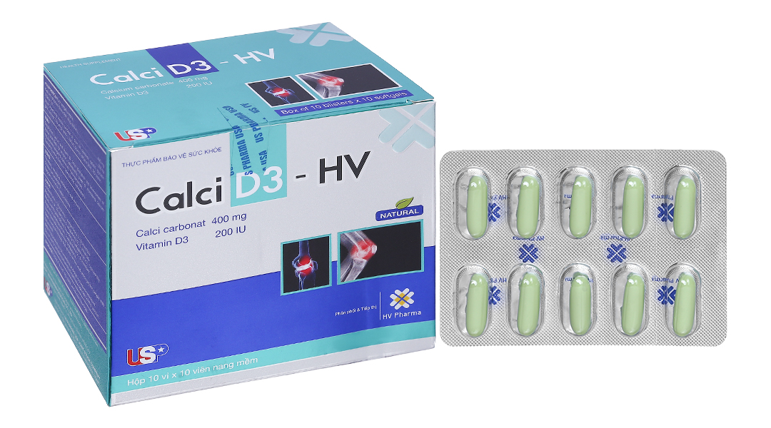 Calci D3 - Hv Hộp 100v - 04/2026 | nhathuocankhang.com