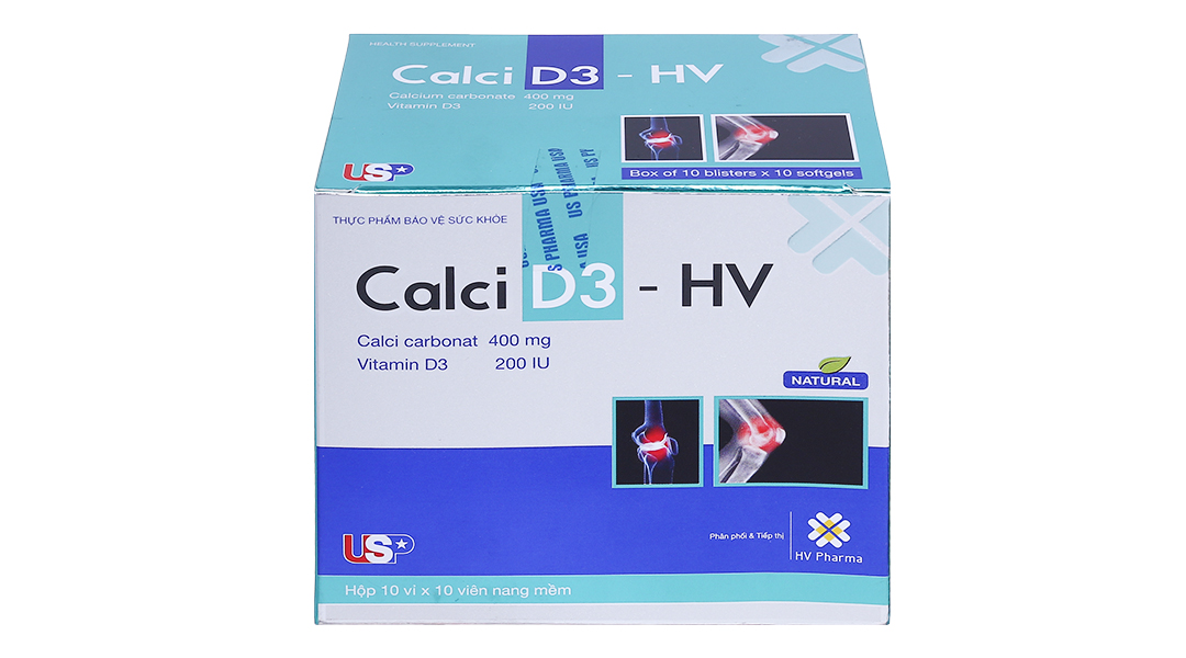 Calci D3 - Hv Hộp 100v - 04/2026 | nhathuocankhang.com