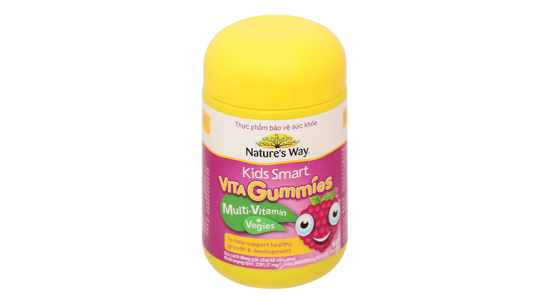 Nature's Way Kids Smart Vita Gummies Multi Vitamin +Vegies hộp 60 viên ...