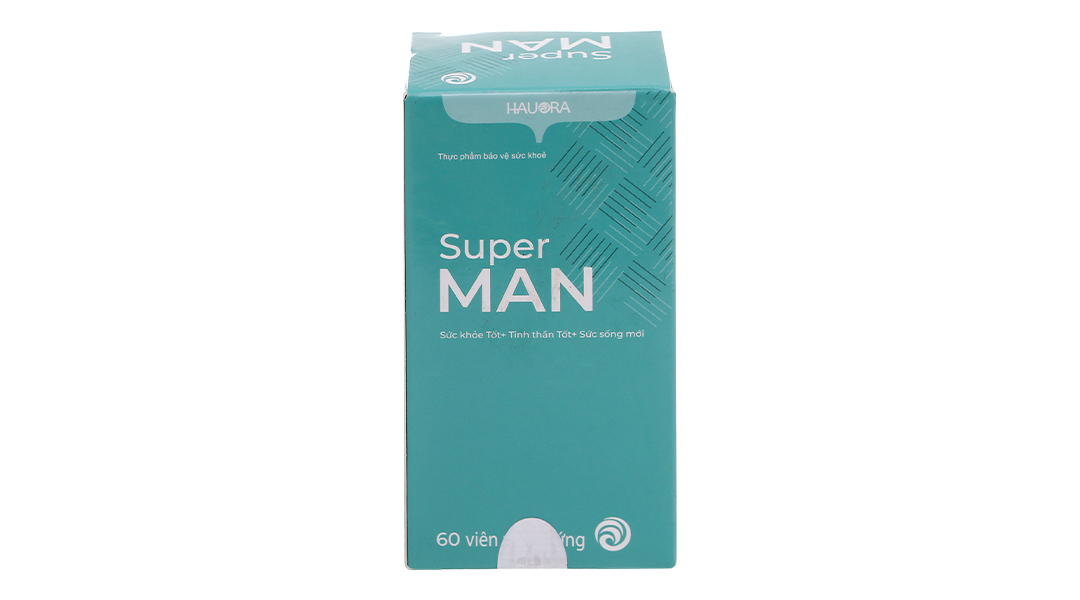 Hauora Super Man hộp 60 viên - 04/2026 | nhathuocankhang.com