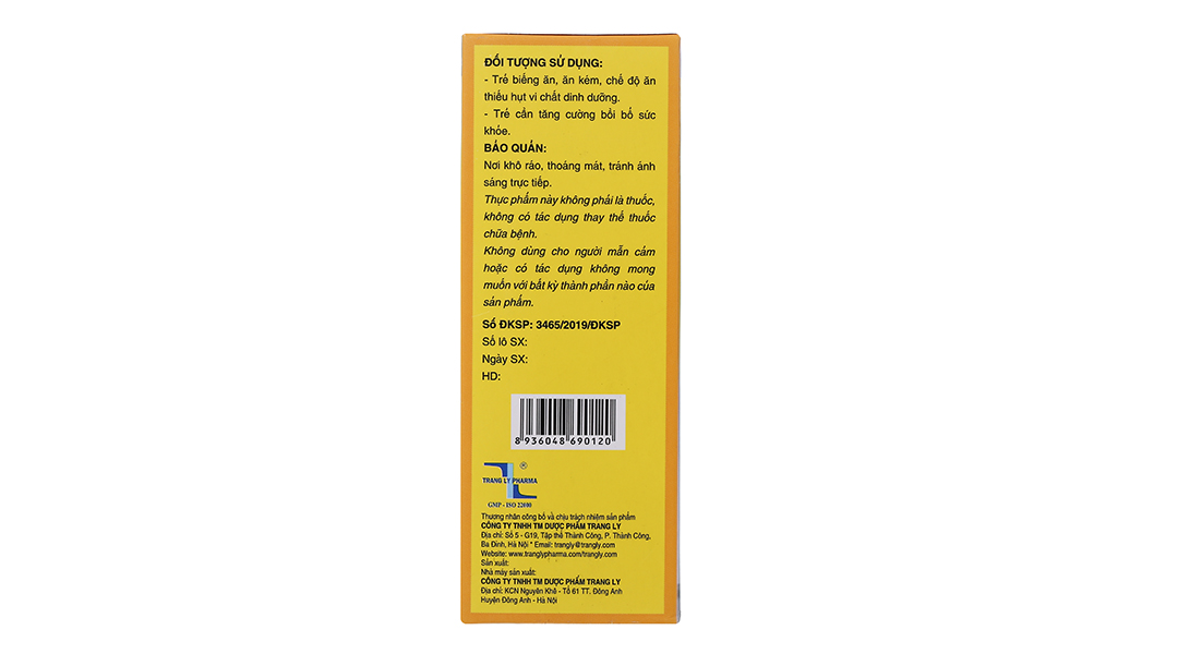 Traly Grow 100Ml - 05/2026 | nhathuocankhang.com
