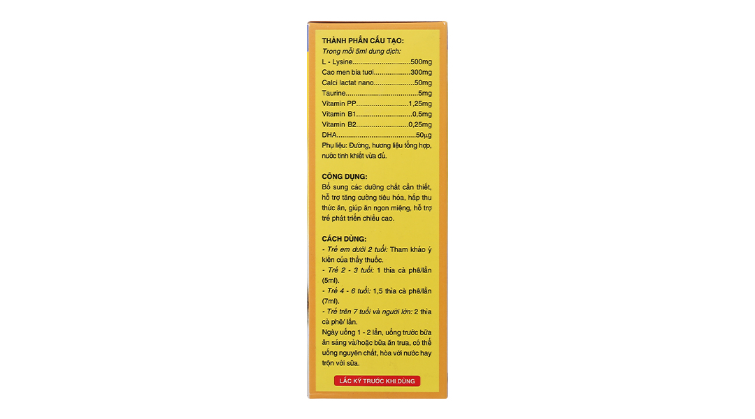Traly Grow 100Ml - 05/2026 | nhathuocankhang.com