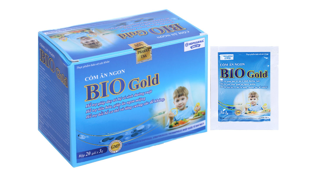 Cốm Ăn Ngon Bio Gold Hộp 20g - 10/2025 | nhathuocankhang.com