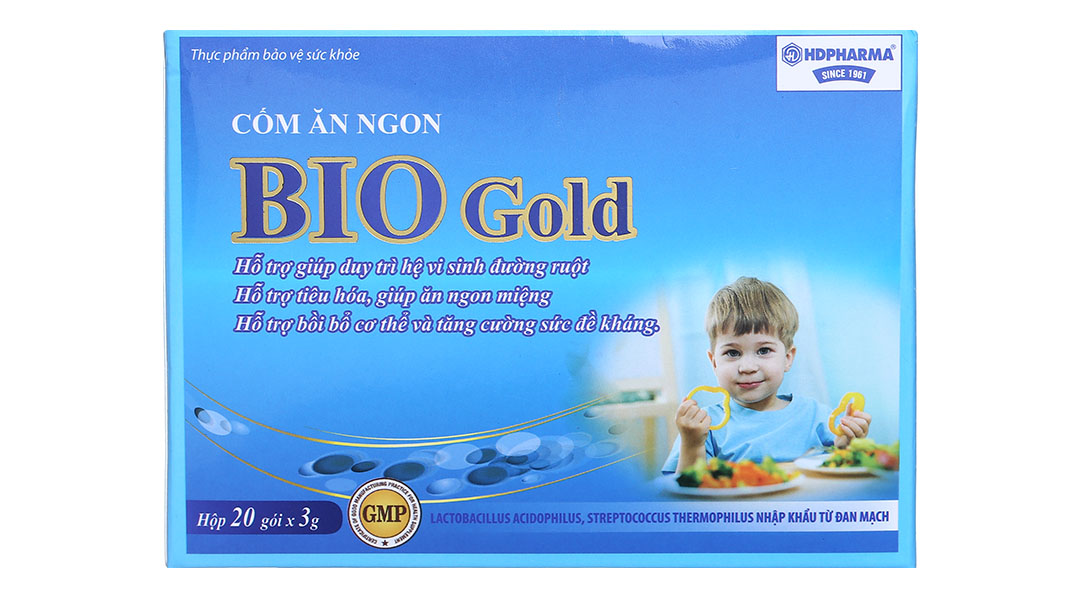 Cốm Ăn Ngon Bio Gold Hộp 20g - 10/2025 | nhathuocankhang.com