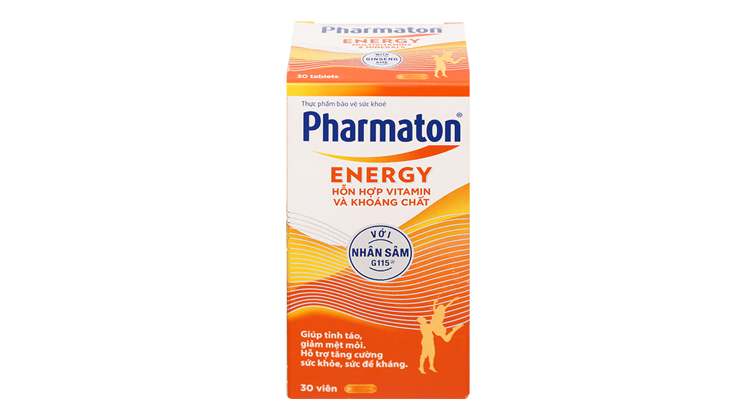 Pharmaton Energy bổ sung vitamin và khoáng chất (30 viên) - 01/2026 ...