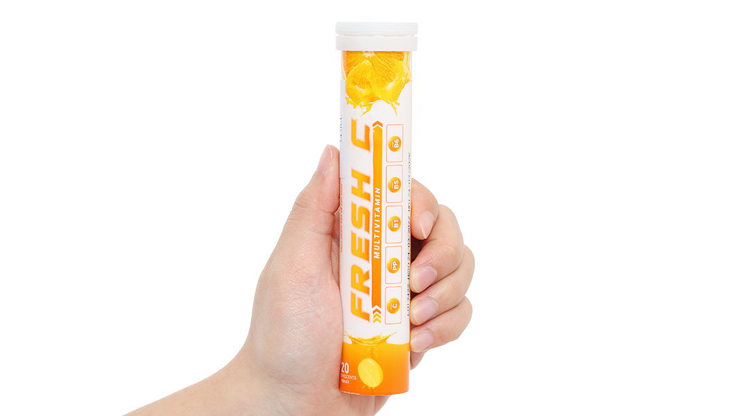 Fresh-C Multivitamin tuýp 20 viên - 05/2026 | nhathuocankhang.com