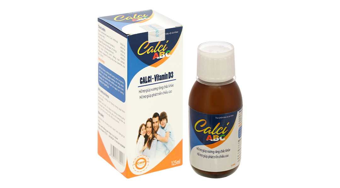 Calci-Vitamin D3 125ml - 08/2025 | nhathuocankhang.com