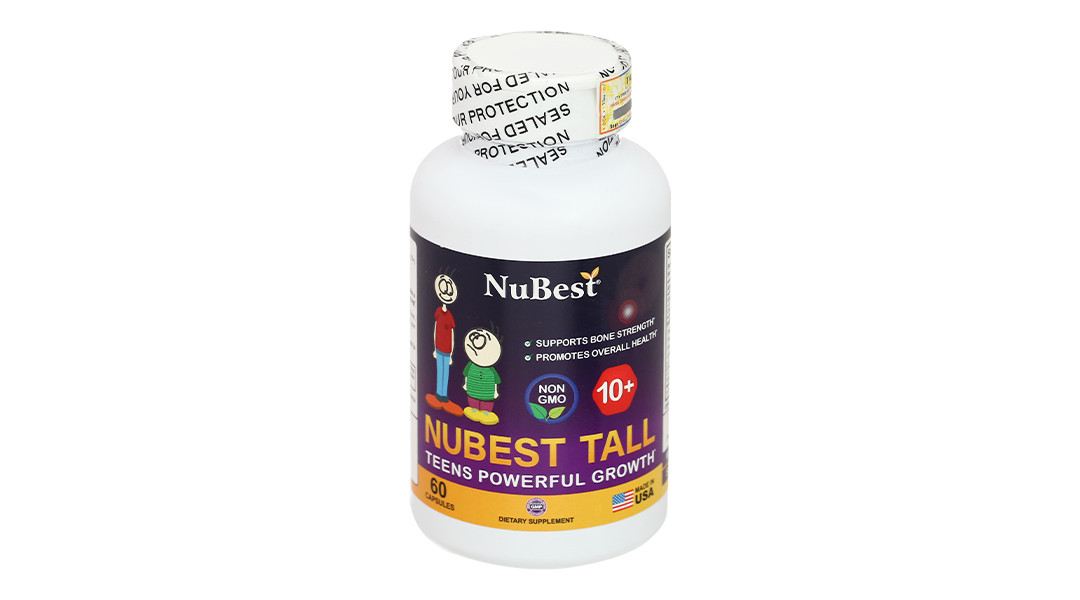 Thực phẩm bảo vệ sức khỏe Nubest Tall 10+ hộp 60 viên - 01/2026 ...