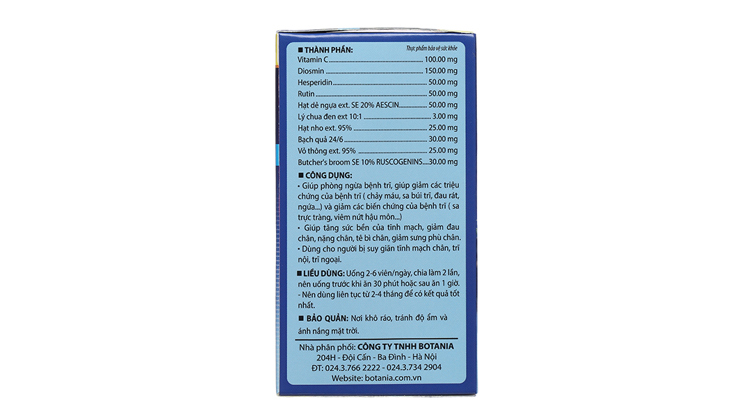 Boni Vein chai 30 viên - 09/2025 | nhathuocankhang.com