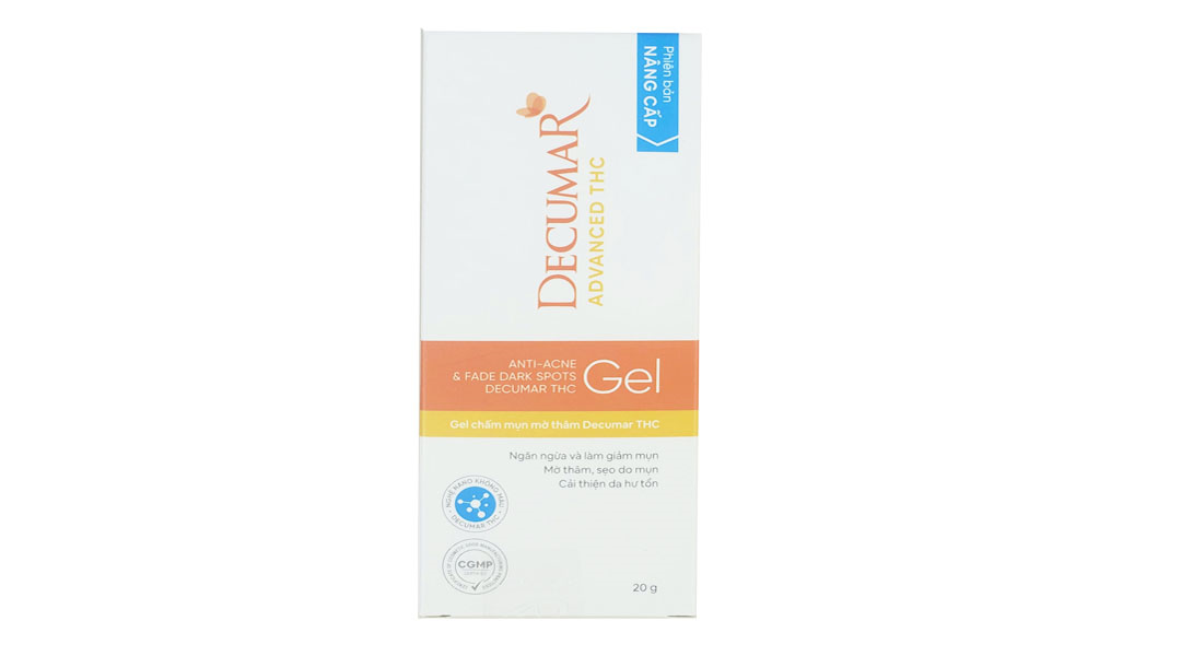 Gel Anti - Acne Nano THC Decumar ngừa mụn, mờ thâm tuýp 20g - 03/2025 ...