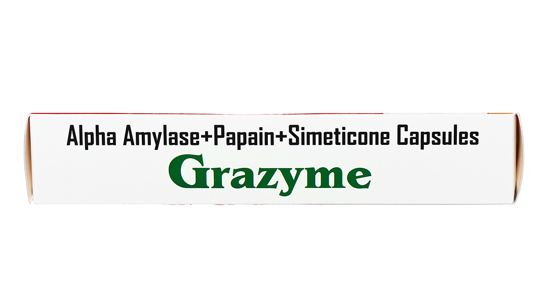Grazyme trị đầy hơi, khó tiêu (3 vỉ x 10 viên) - 10/2025 ...