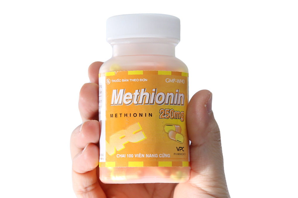 Methionin VPC 250mg giải độc paracetamol chai 100 viên - 09/2025 ...