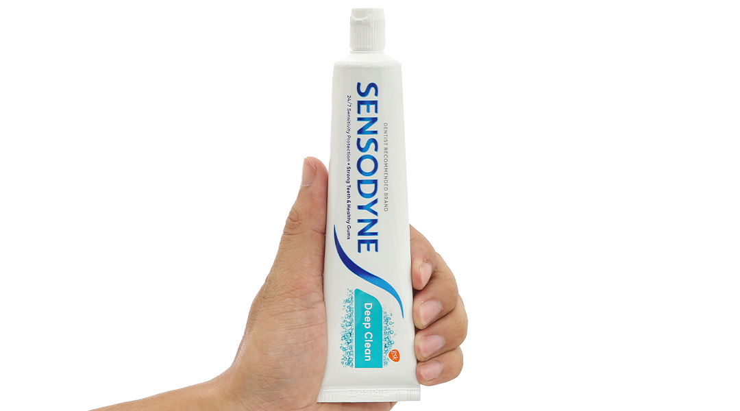 Kem đánh răng Sensodyne Deep Clean giảm ê buốt răng tuýp 100g - 10/2025 ...