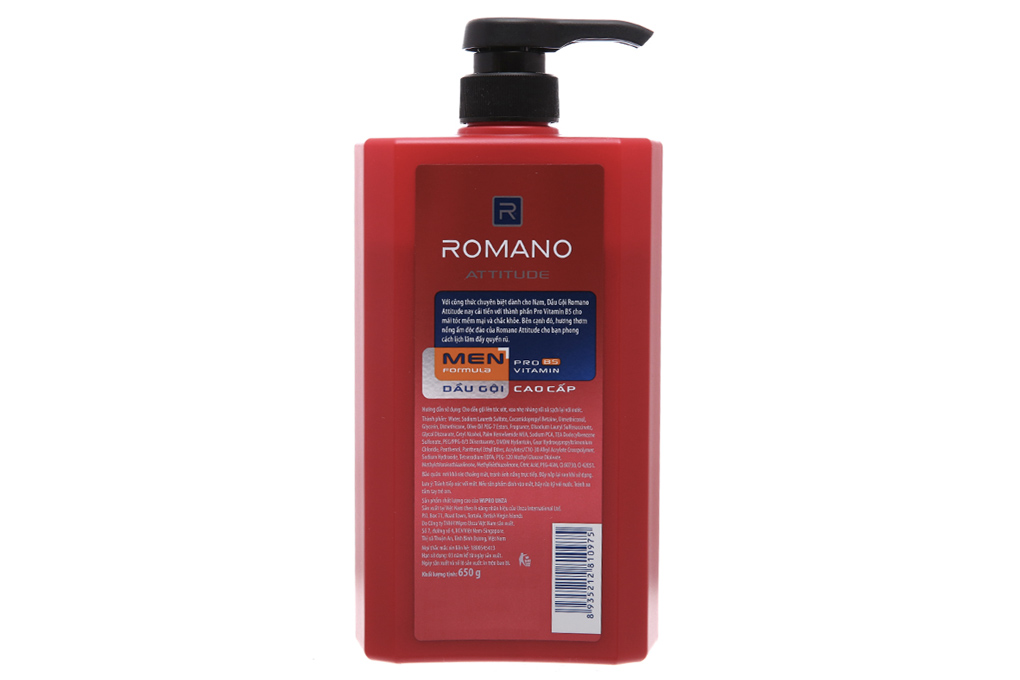 Dầu gội Romano Attitude Pro Vitamin B5 chai 650g - 05/2026 ...