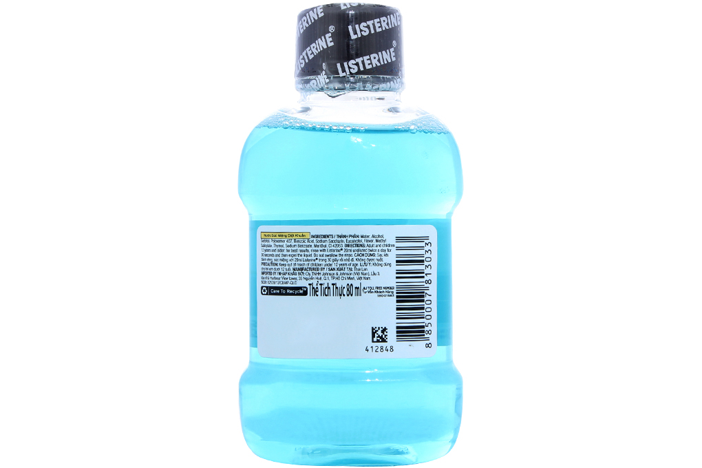 Nước súc miệng Listerine diệt khuẩn chai 80ml - 12/2025 ...