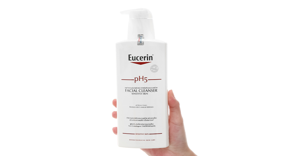 Sữa rửa mặt Eucerin pH5 Facial Cleanser sạch sâu cho da nhạy cảm chai ...