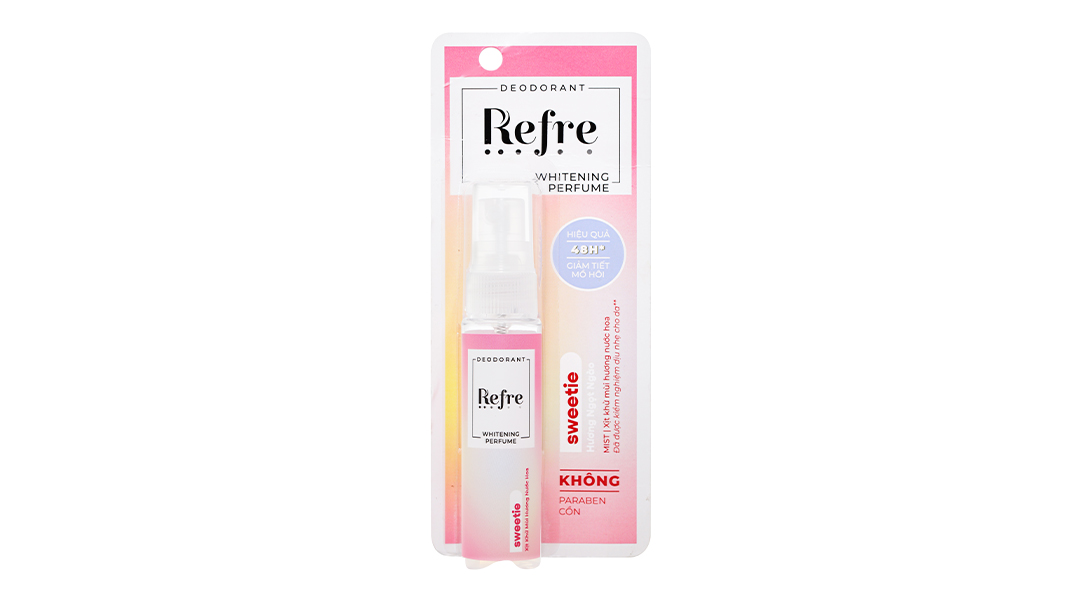 Xịt khử mùi Refre Whitening Perfume hương ngọt ngào chai 30ml - 05/2026 ...