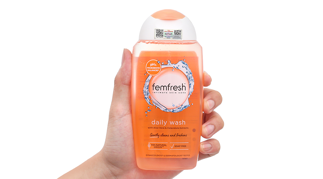Dung dịch vệ sinh phụ nữ Femfresh Daily Wash giúp làm sạch, khử mùi ...