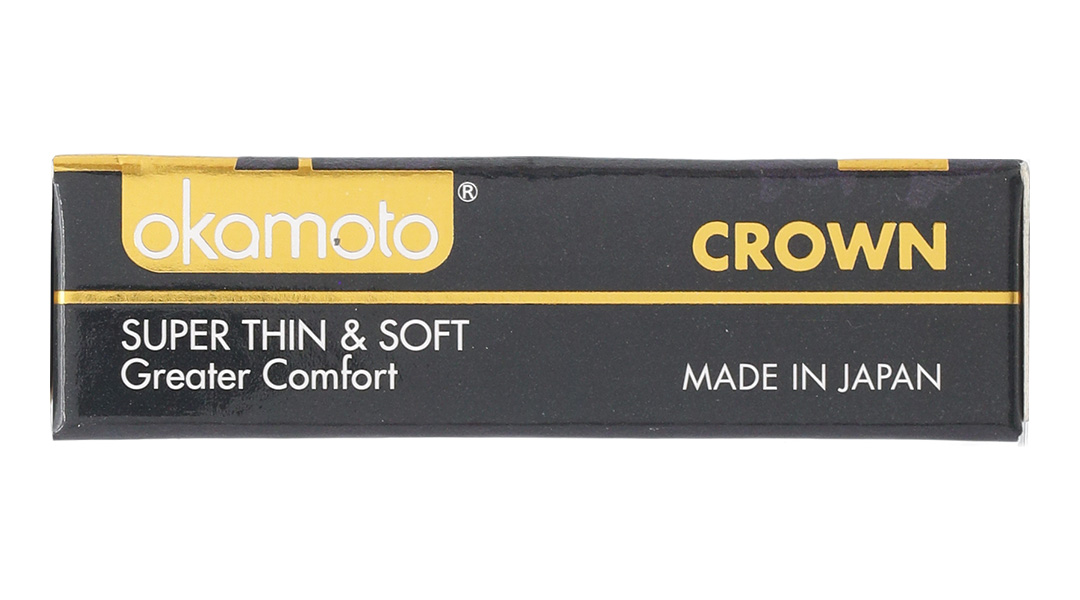 Bao cao su Okamoto Crown siêu mỏng 52mm hộp 3 cái - 12/2025 ...