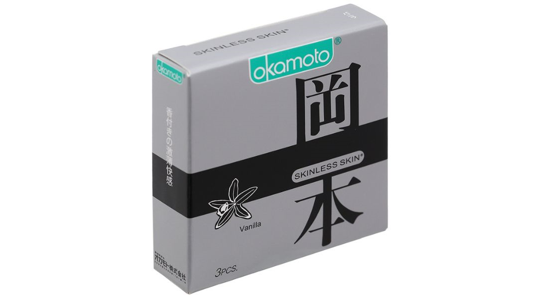 Bao cao su Okamoto Skinless Skin Vanilla 53mm hộp 3 cái - 05/2026 ...