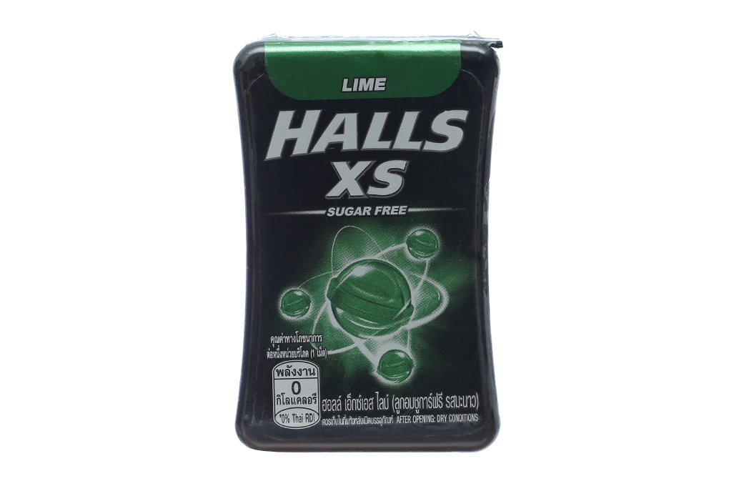 Kẹo Ngậm Không Đường Halls Xs Hương Chanh 15G - 09/2025 | nhathuocankhang.com