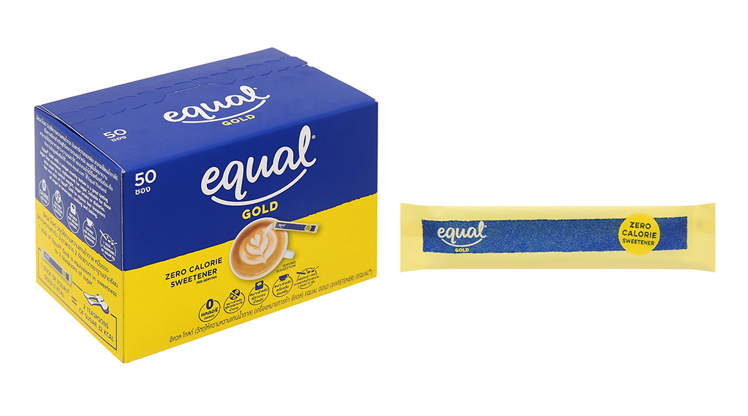 Đường Ăn Kiêng Equal Gold Hộp 50 Gói - 01/2026 | nhathuocankhang.com