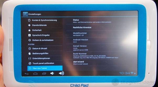 Archos Childpad - 4GB/Wifi | Thegioididong.com | thegioididong.com