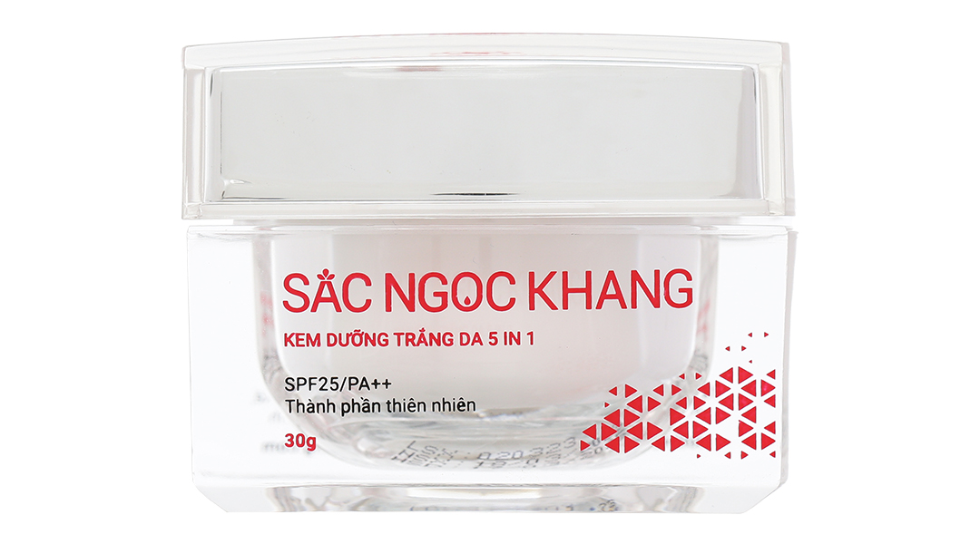 Kem Sắc Ngọc Khang 5 in 1 ban ngày dưỡng trắng da hũ 30ml - 02/2025 | nhathuocankhang.com