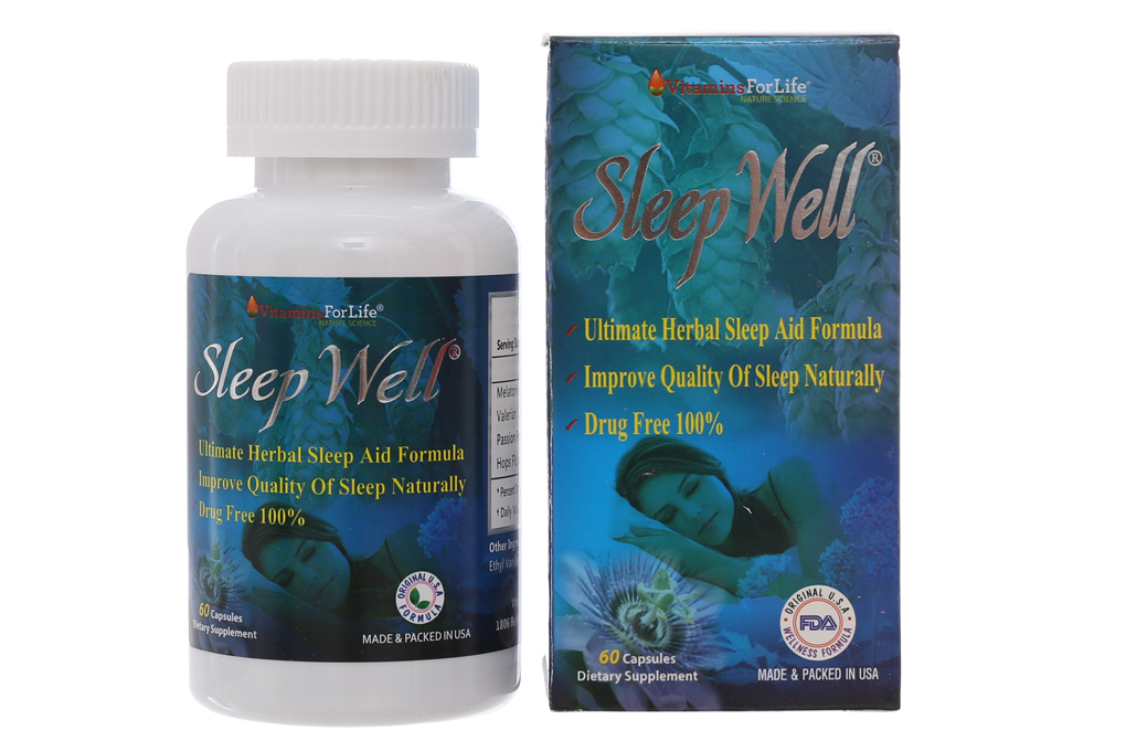 Forlife Sleep Well lọ 60 viên - 10/2025 | nhathuocankhang.com