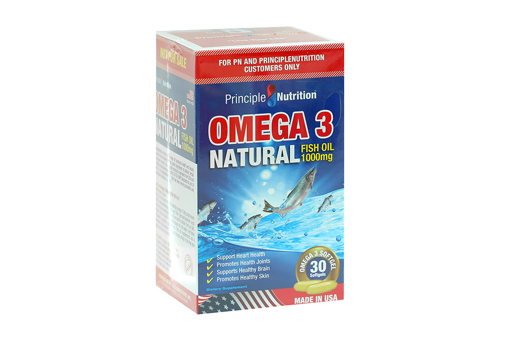 Pn Omega 3 Natural Fish Oil 1000mg Chai 30v - 05/2026 | nhathuocankhang.com