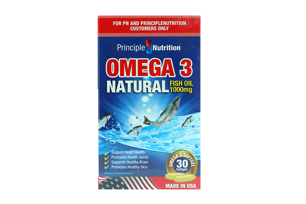 Pn Omega 3 Natural Fish Oil 1000mg Chai 30v - 05/2026 | nhathuocankhang.com