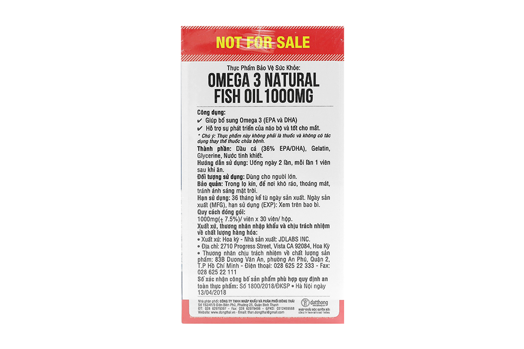 Pn Omega 3 Natural Fish Oil 1000mg Chai 30v - 05/2026 | nhathuocankhang.com
