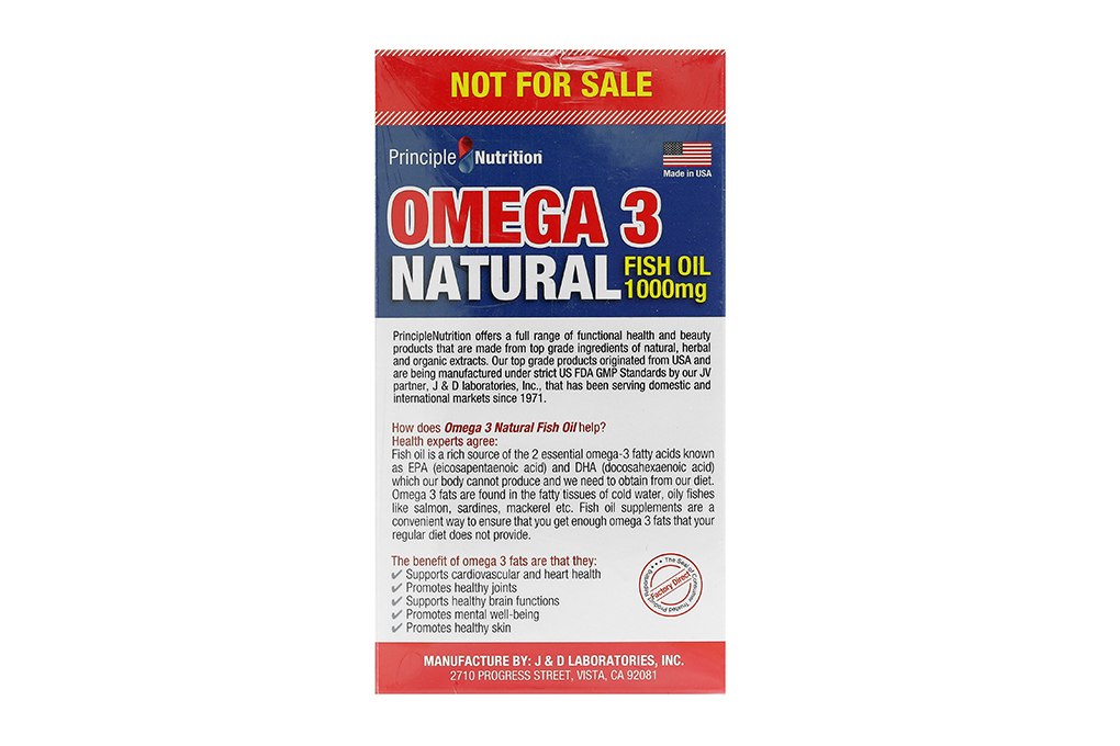 Pn Omega 3 Natural Fish Oil 1000mg Chai 30v - 05/2026 | nhathuocankhang.com