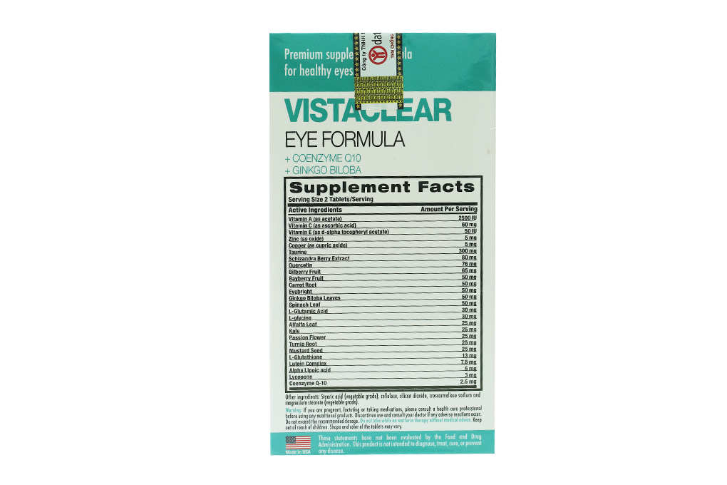 Pn Vistar Clear Vision Formula C/150V - 10/2025 | nhathuocankhang.com