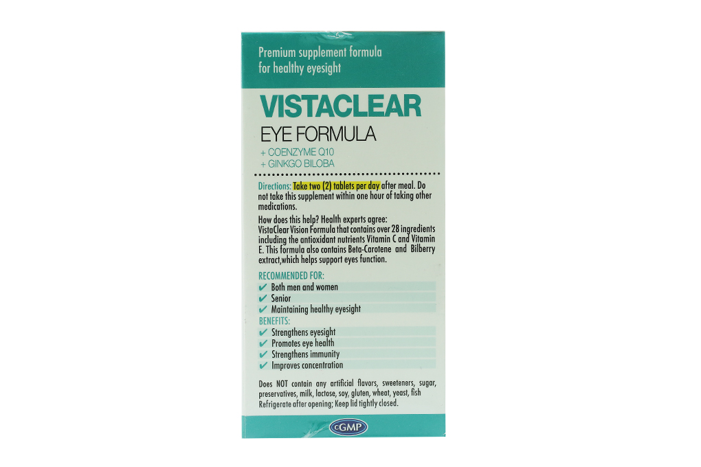 Pn Vistar Clear Vision Formula C/150V - 10/2025 | nhathuocankhang.com