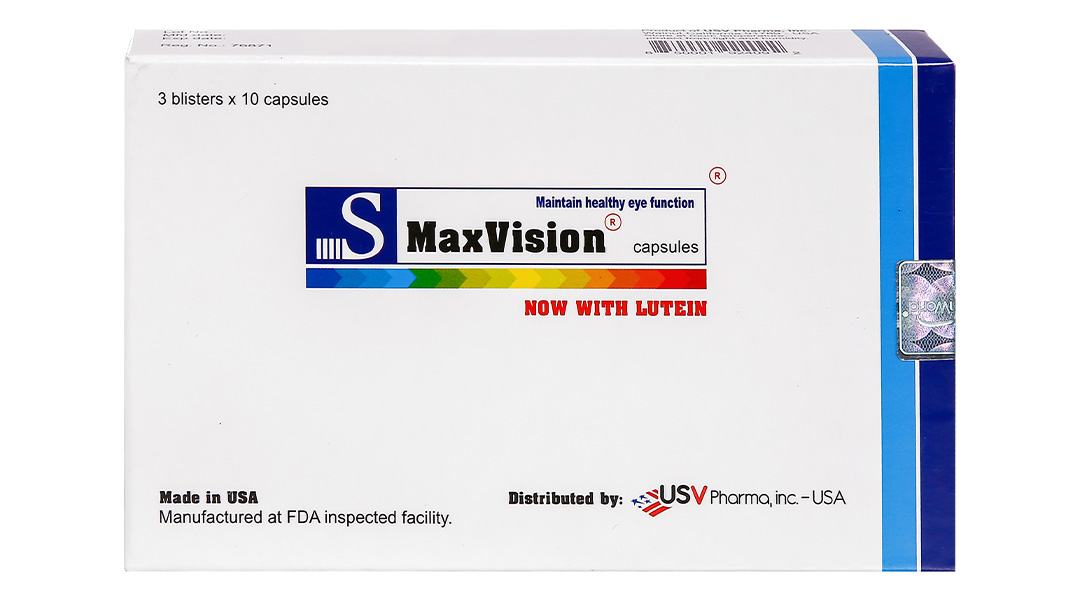 S-Maxvision Hộp 30v - 09/2025 | nhathuocankhang.com