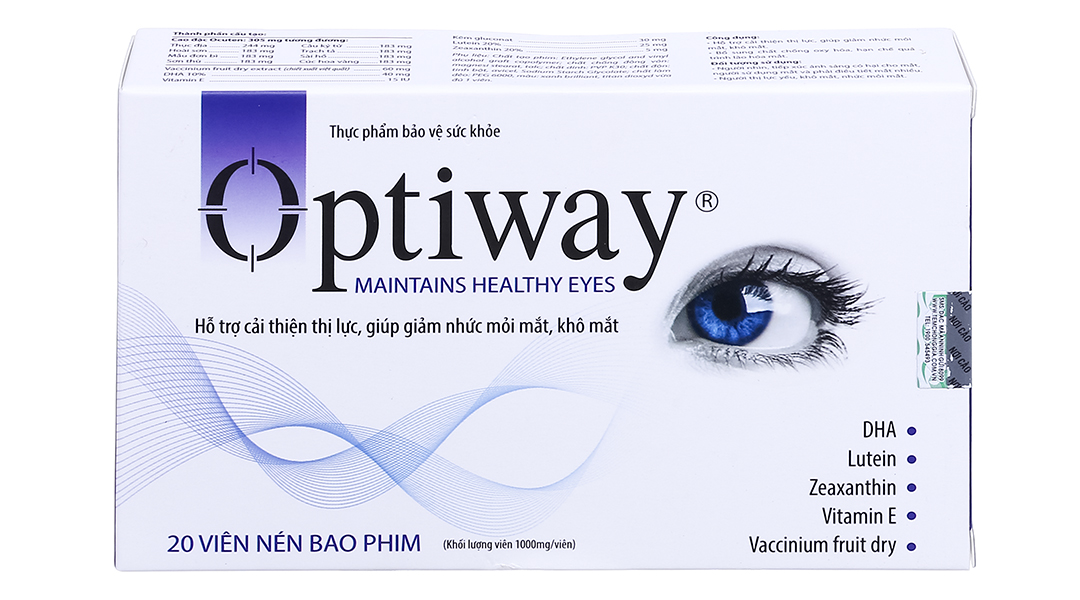 Optiway Hộp 20v - 04/2026 | nhathuocankhang.com