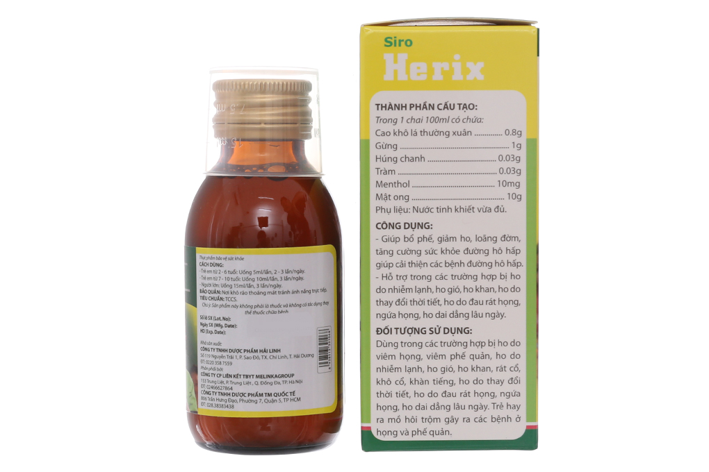 Herix 100ml - 08/2025 | nhathuocankhang.com