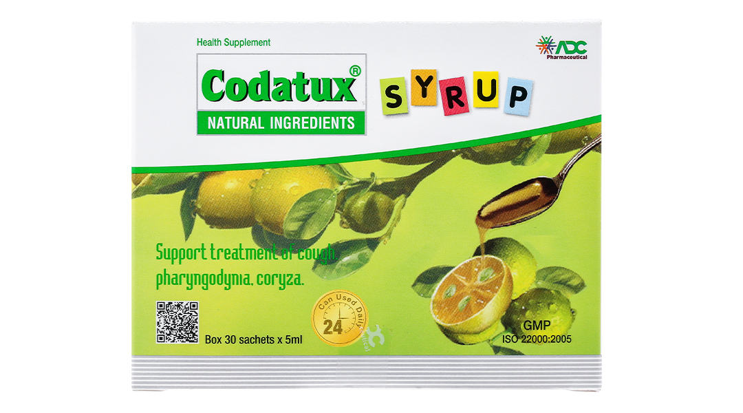 Codatux Syrup 5Ml H/30G - 11/2025 | nhathuocankhang.com
