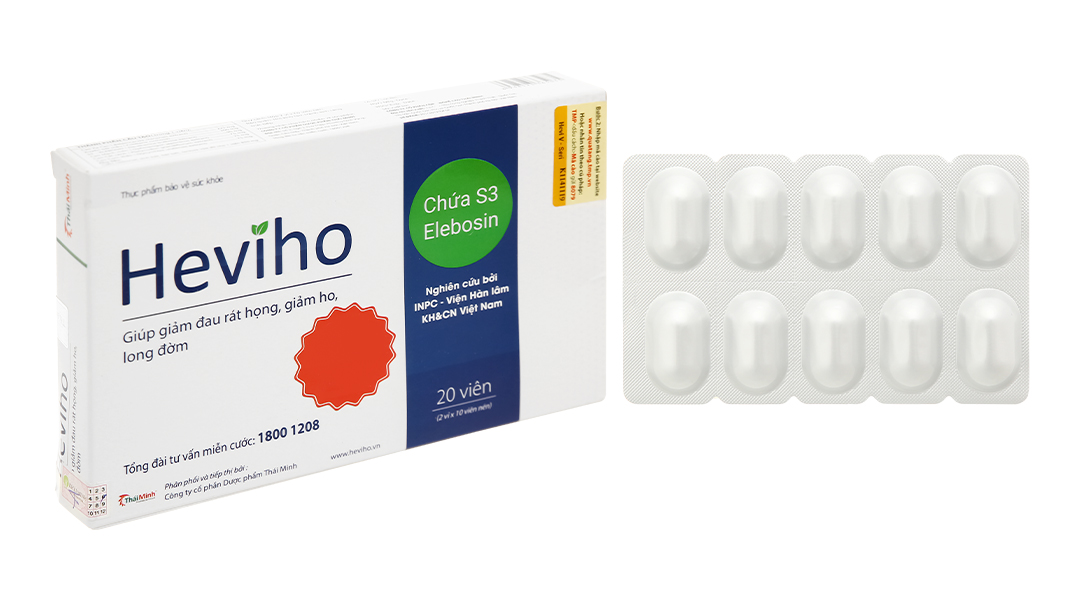 Heviho hộp 20 viên - 12/2025 | nhathuocankhang.com