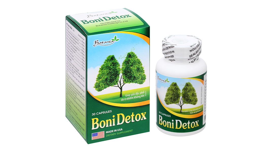Boni Detox hộp 30 viên - 11/2025 | nhathuocankhang.com
